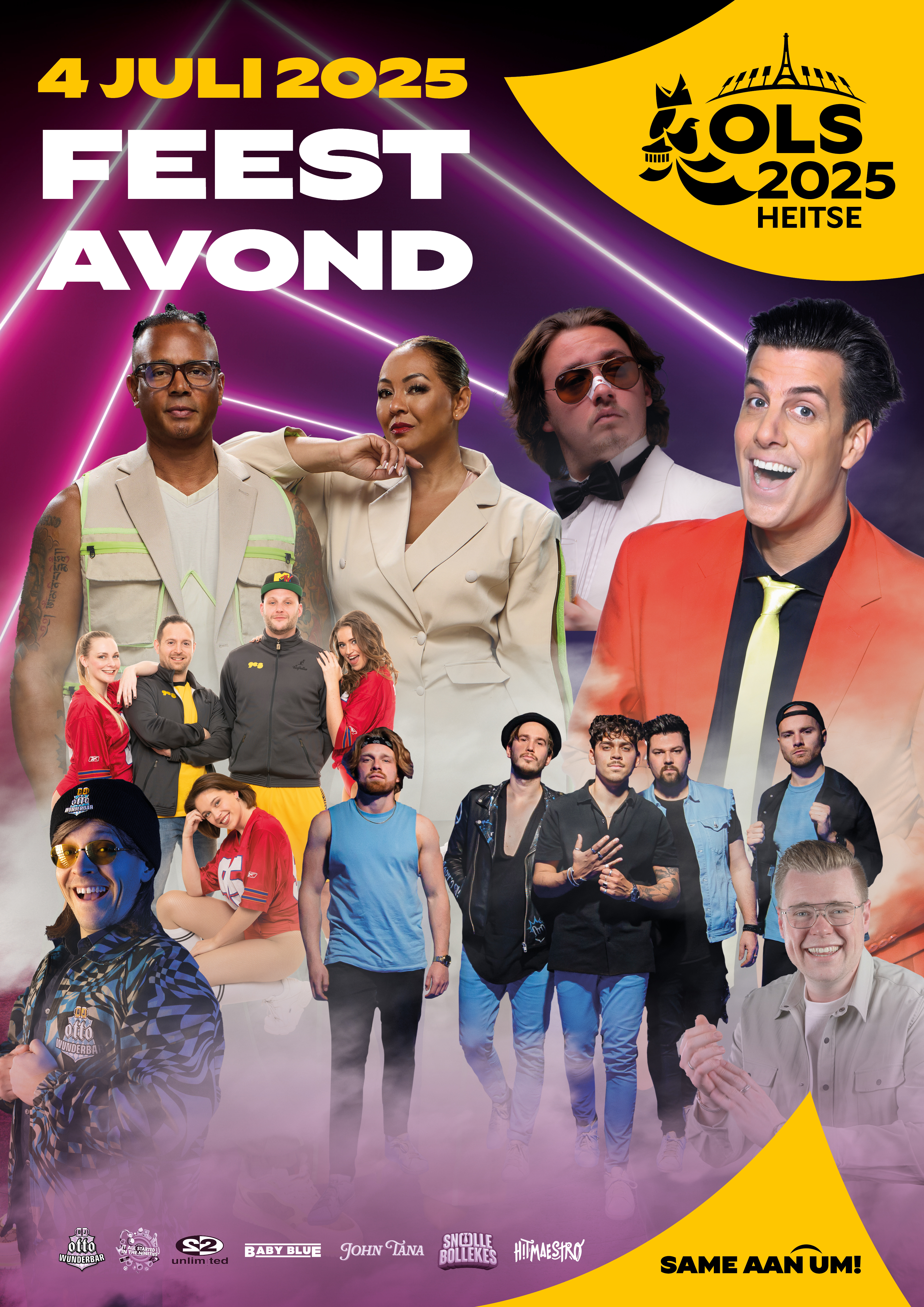 OLS 2025 Heythuysen: Line-up voor de OLS-feestavond op 4 juli is bekend ...